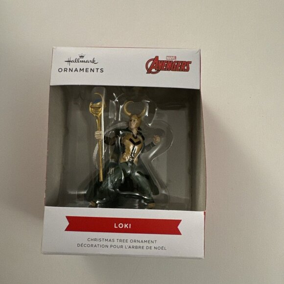 Hallmark | Holiday | New Marvel Loki Ornament Hallmark Christmas Tree ...